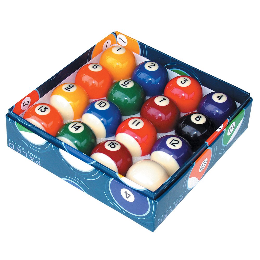 Pool Ball Set 1-1/2" with Triangle - Suits Small Tables – Billiard World