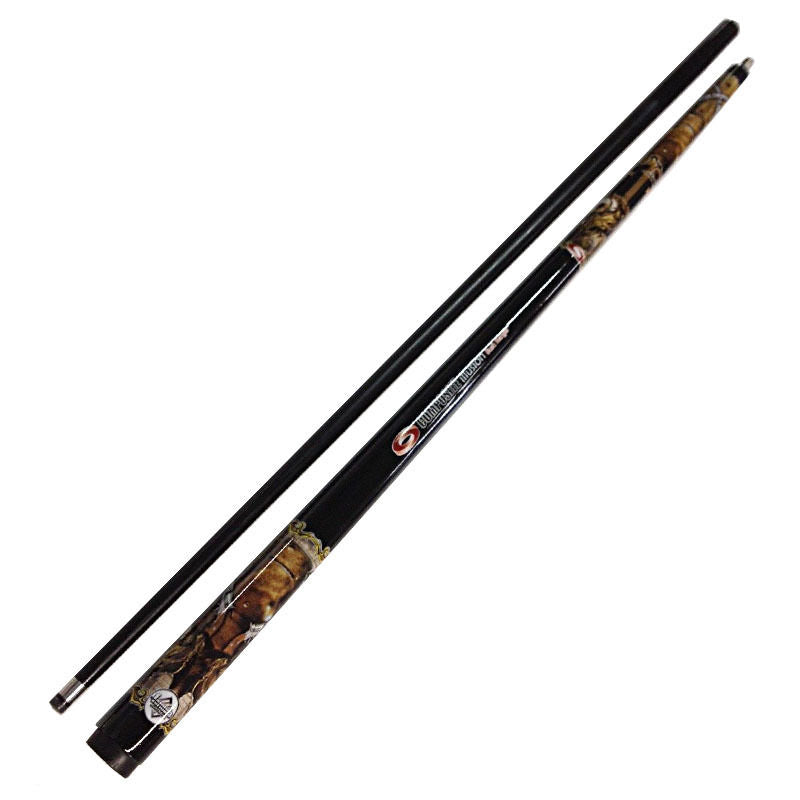 Bush Ranger Ned Kelly 57" FSA Pool Cue 2 Piece Graphite Composite Illu ...