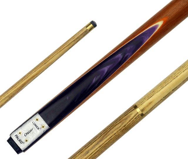 Pool Cue 2 Piece Timber Lumex Cruiser 57" PURPLE – Billiard World