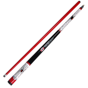 Pool Cue 2 Piece Graphite Composite Illusion Redback Spider 57" FSA ...